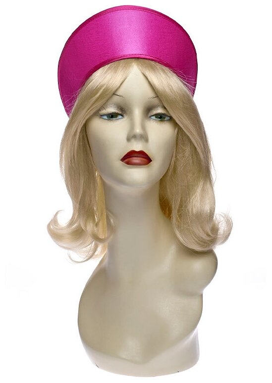 Кокошник "Девичий" КД-01/3 (без отд) (Цв: Ярко-Розовый )