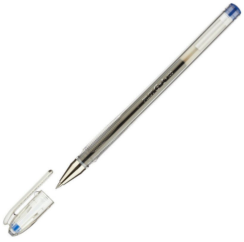 Ручка гелевая PILOT BL-G1-5T синяя 0,3мм Япония
