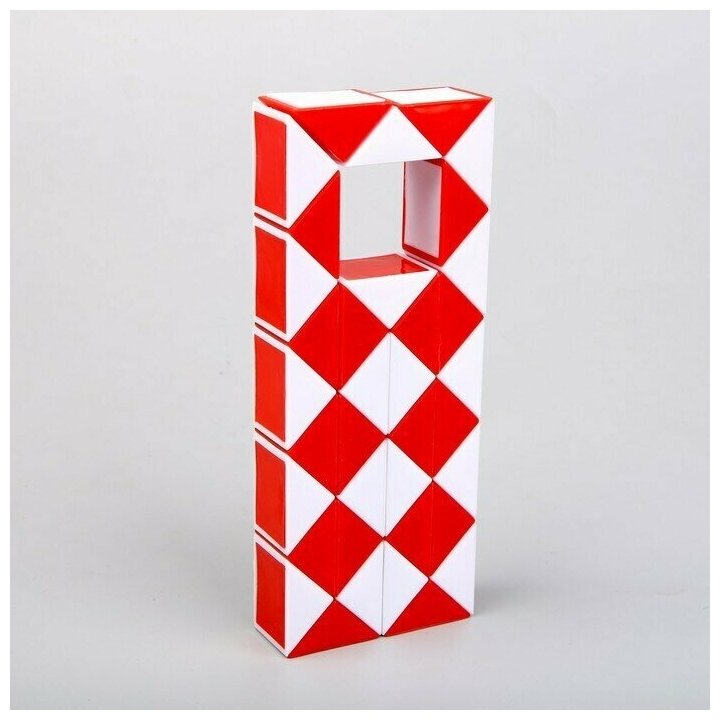 Змейка / головоломка /24 блока /развивающая игрушка /Монтессори для ...