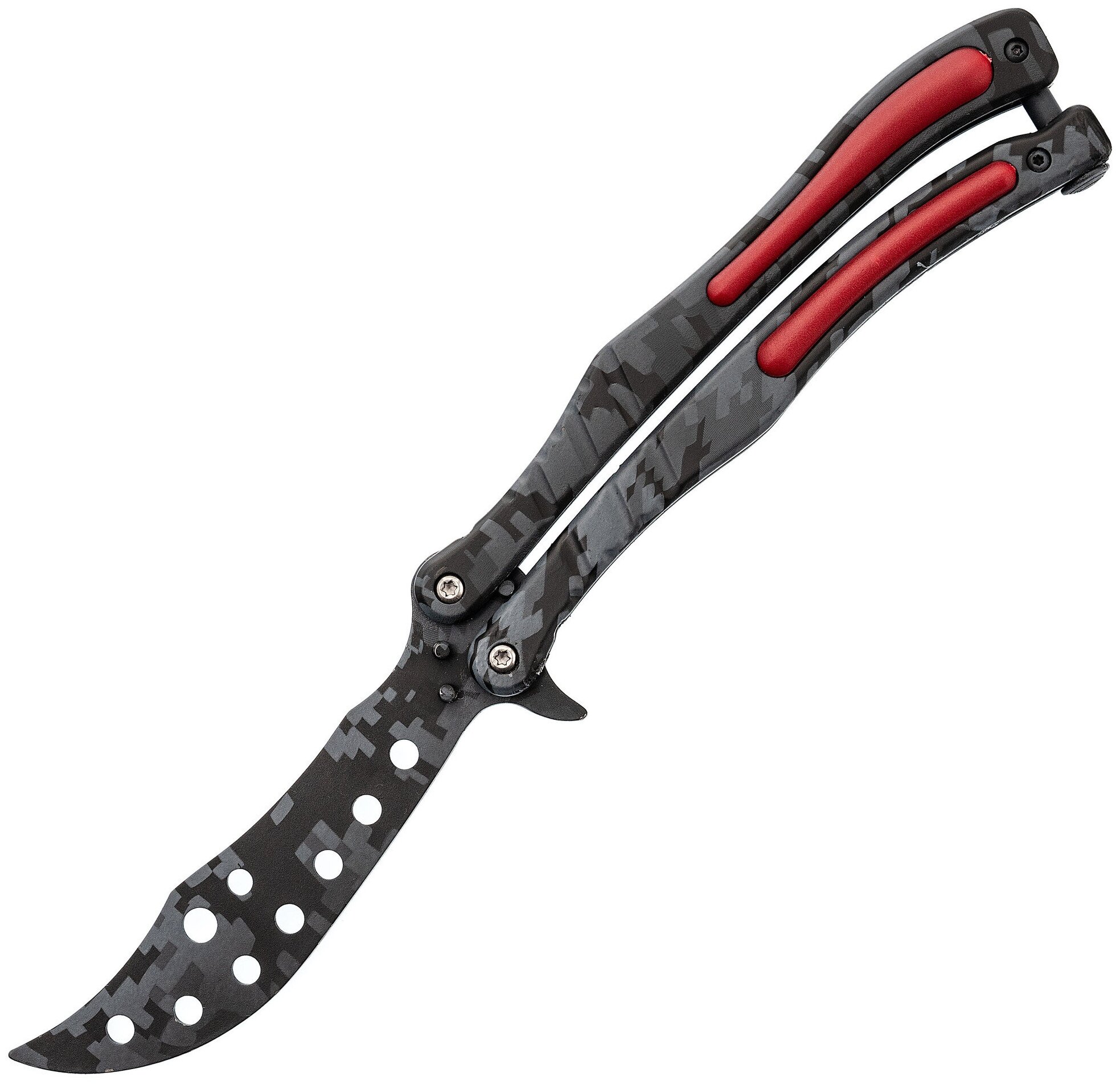 Тренировочный нож бабочка (балисонг) CS GO Camo