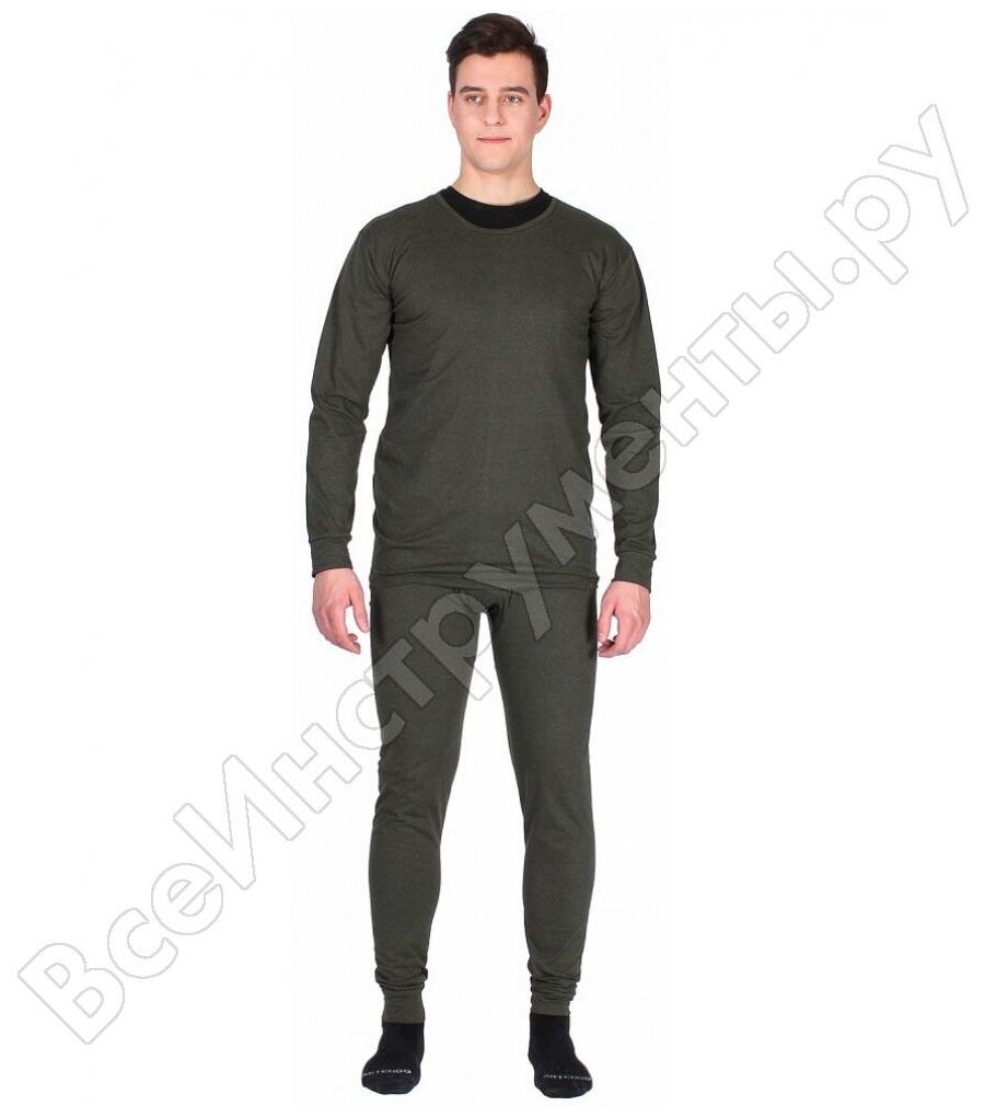 Трикотажное белье факел, оливковый, р. 52-54, рост 182-188 87471765.006, для применения качестве первого слоя одежды