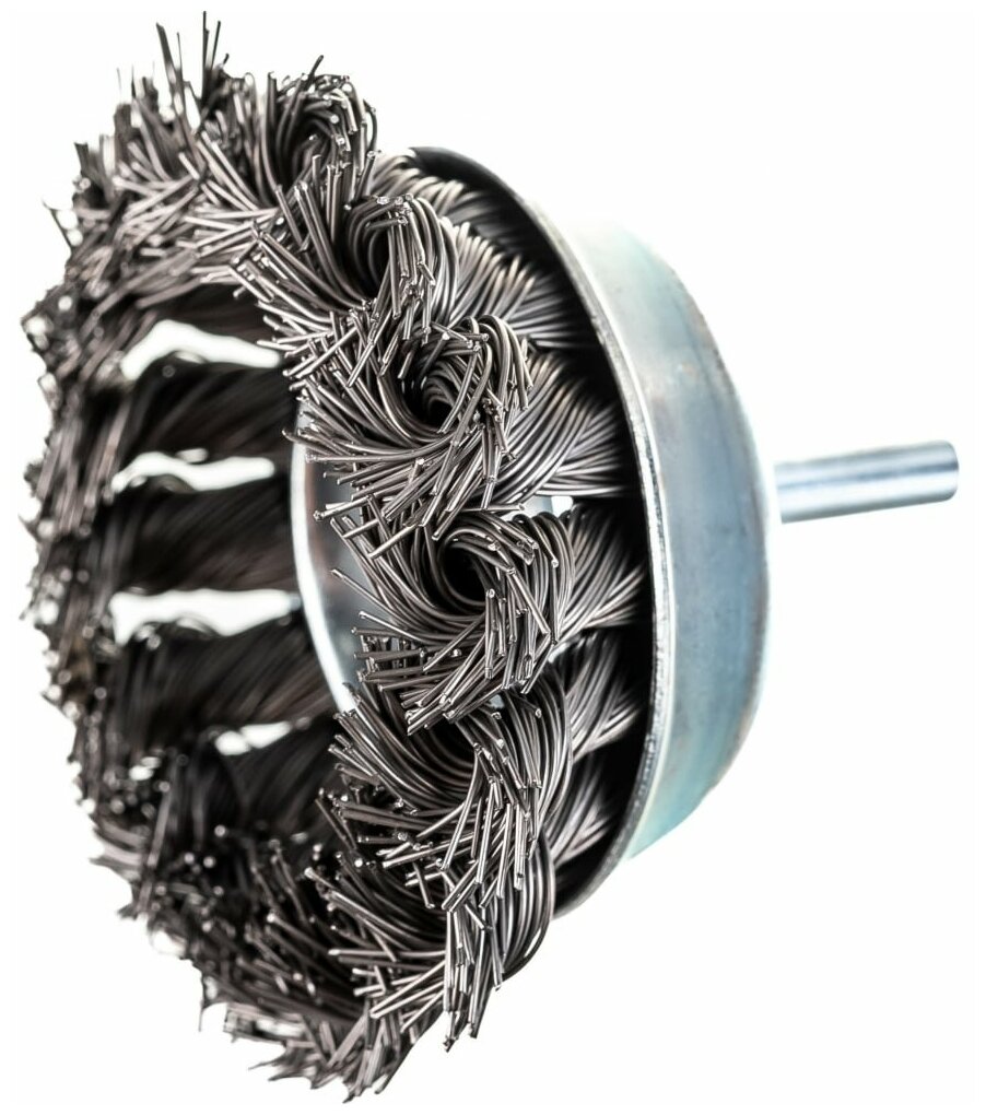 Щетка чашечная усиленная для дрели (75 мм) Кратон 1 11 01 005