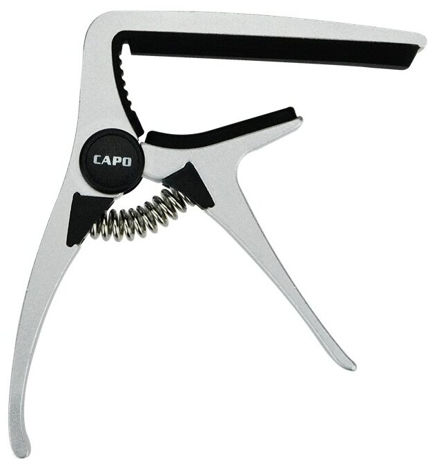 Каподастр для классической гитары - Aroma AC-20C silver