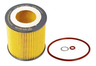 SAKURA Automotive EO30140 (11427541827 / 11427566327 / EO30140) фильтр масл. BMW (БМВ) serie 1 / 3 / 5 / 6 / 7 05-, x3 2.5 / 3.0l 06-, x5