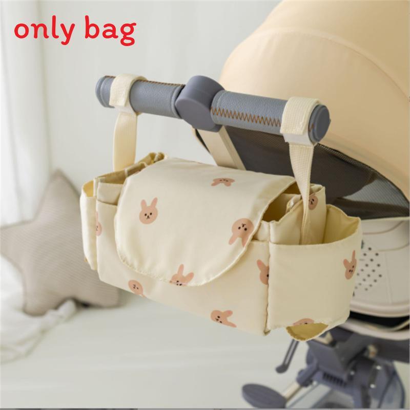 Аксессуар для коляски baby pushchair с карманом с мультяшным животным и прочной тканью оксфорд для путешествий заяц