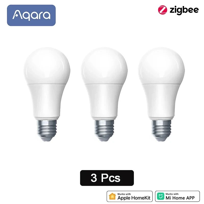 Aqara Smart LED Bulb T1 Zigbee, 3 шт.
