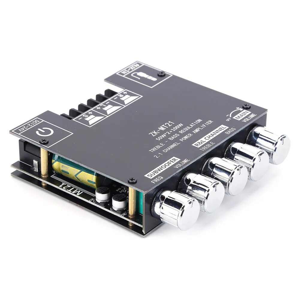 ALLOYSEED Power Amplifier Board 2x50 Вт + 100 Вт 2x50W and 100W