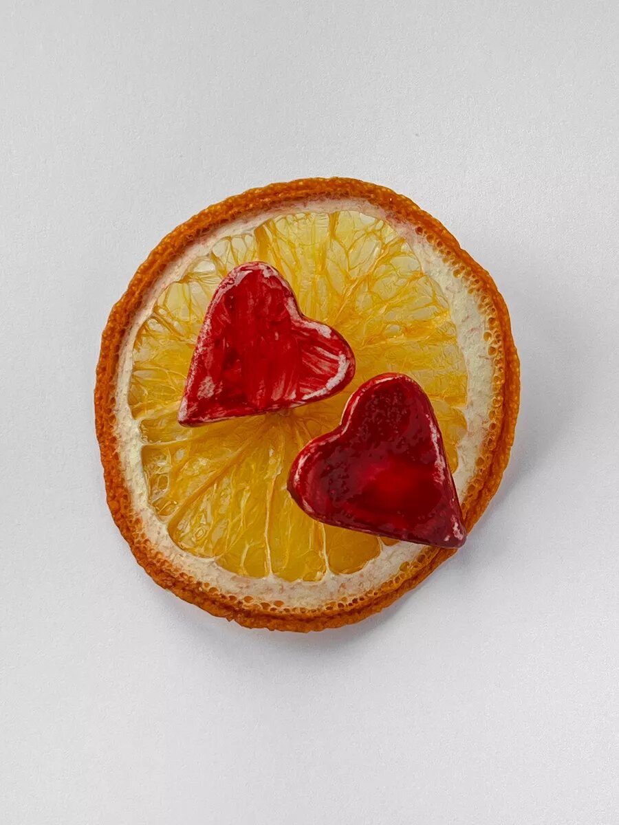 Серьги пусеты, керамика