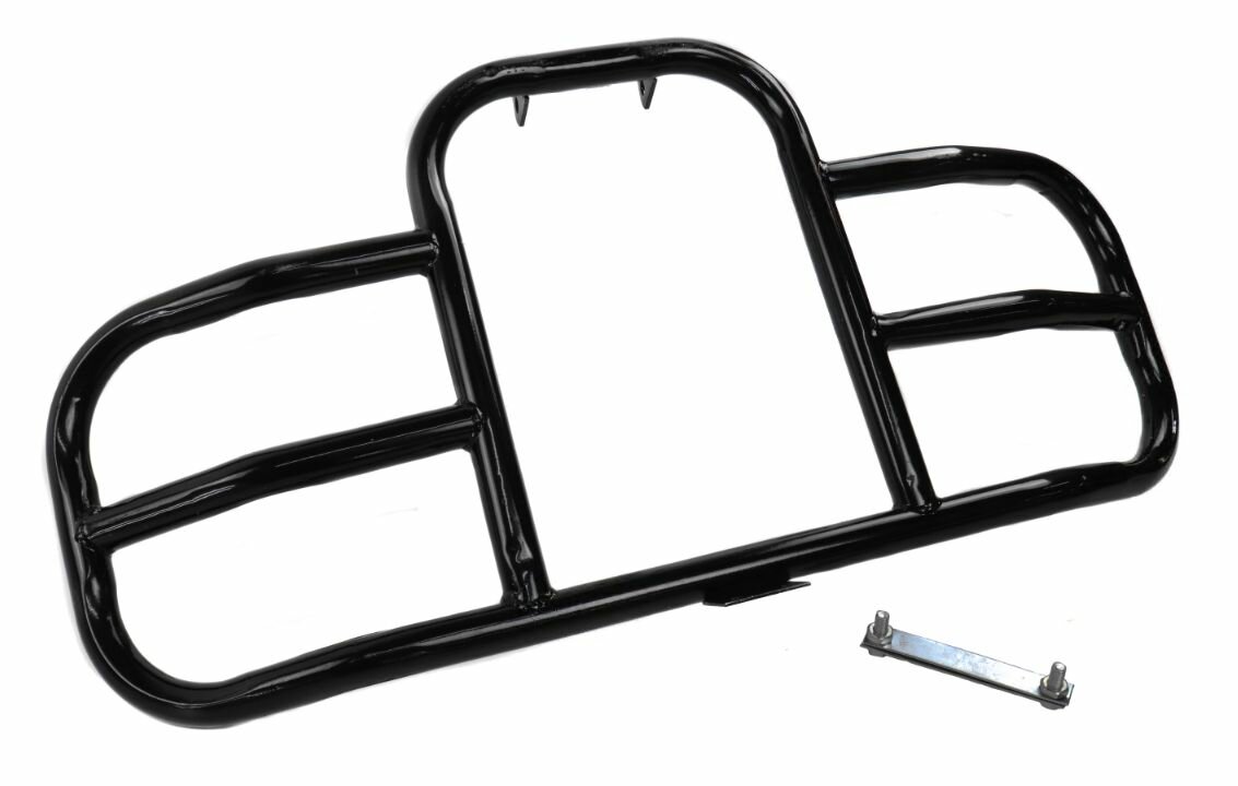 Дуга безопасности Альфа чёрные(С крепежами)