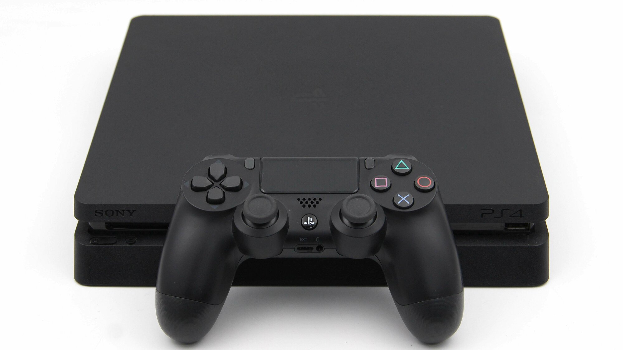 Игровая приставка Sony PlayStation Slim, объем памяти 500 Гб, черная