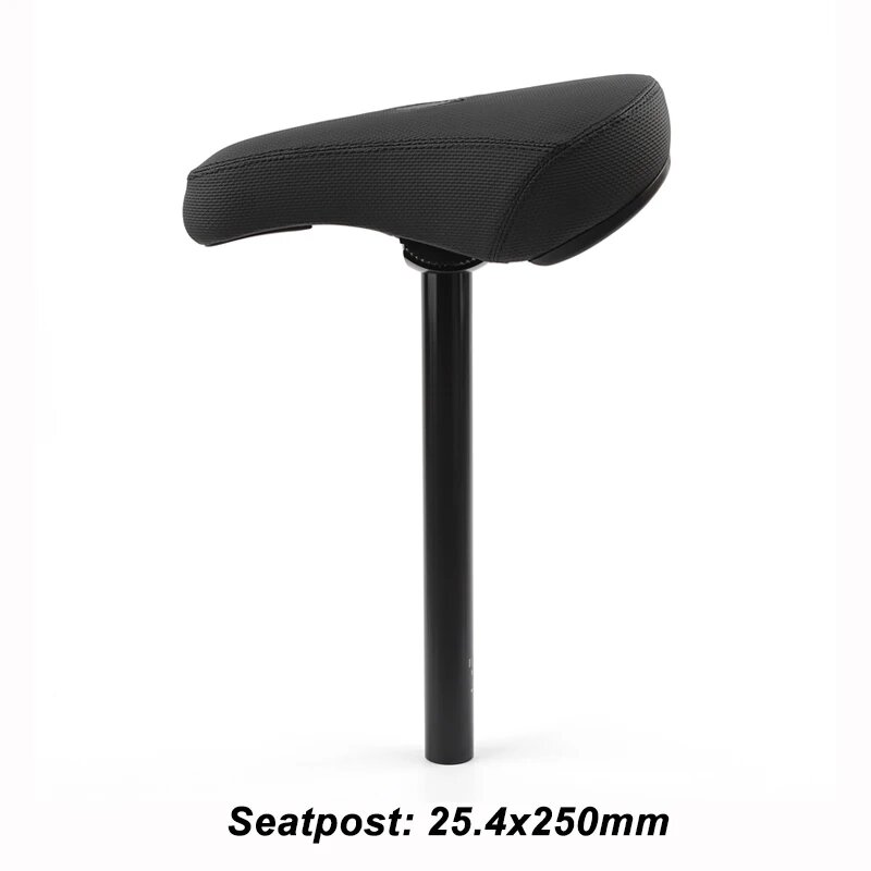 POLSO BS01 Седло BMX черное A Sets 25.4x300mm