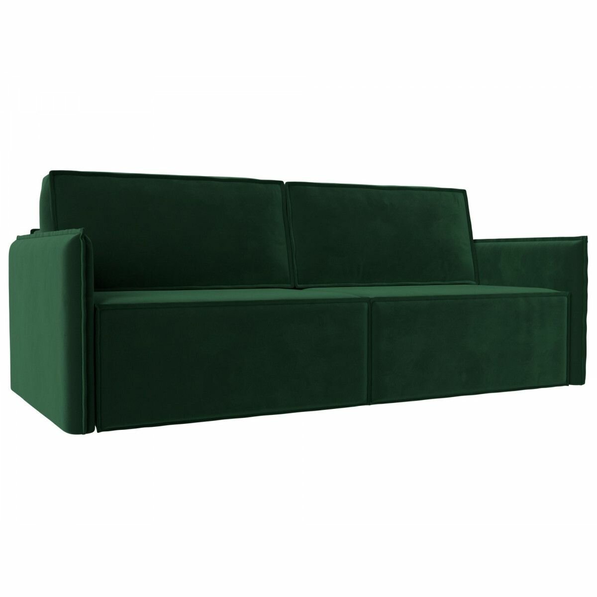 Прямой диван Либерти, Велюр, Модель 116236