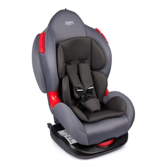 Автокресло Siger Кокон ISOFIX маренго lux (группа I/II 0-25 кг 0-7 лет)