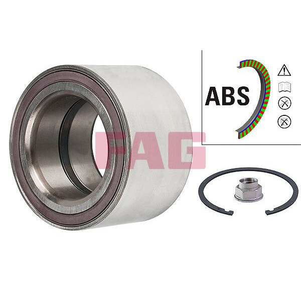 Подшипник ступицы к-т для автомобиля Vauxhall GM Opel Renault Рено Nissan, FAG 713 6450 40 (1 шт.)