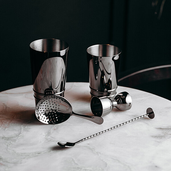 Ложка барная Пьюр с мадлером сталь нержавеющая L=270, B=25мм