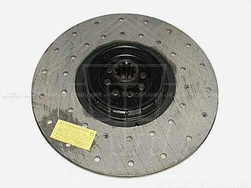 Диск сцепления ведомый зил 130, 5301 (асбест) машз-д тюмень (та 130-1601130)