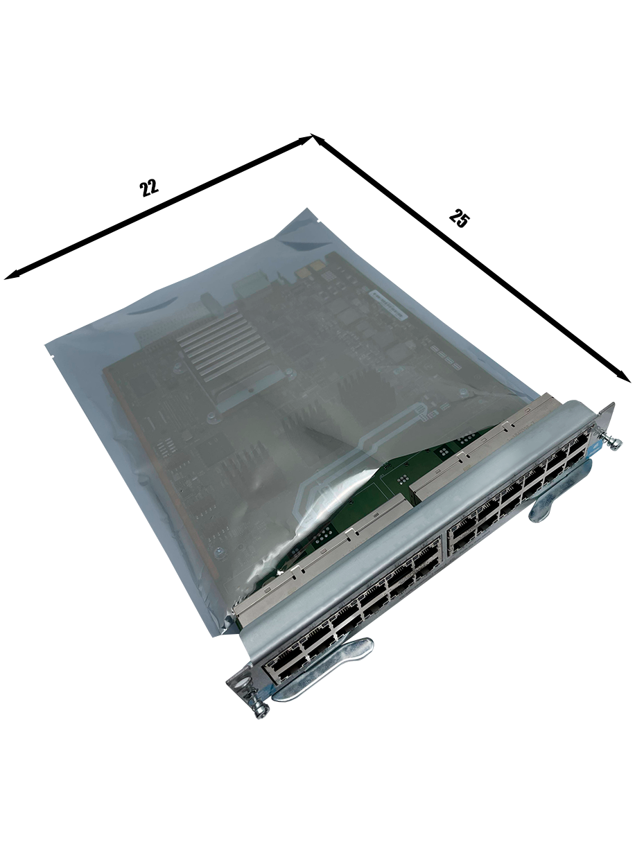 Антистатический пакет, размер 22x25 см, 10 шт в упаковке
