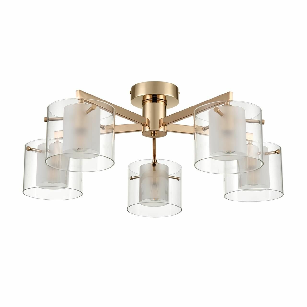 Люстра потолочная LUMION 6587/5C VERDI, E14, 5х40Вт