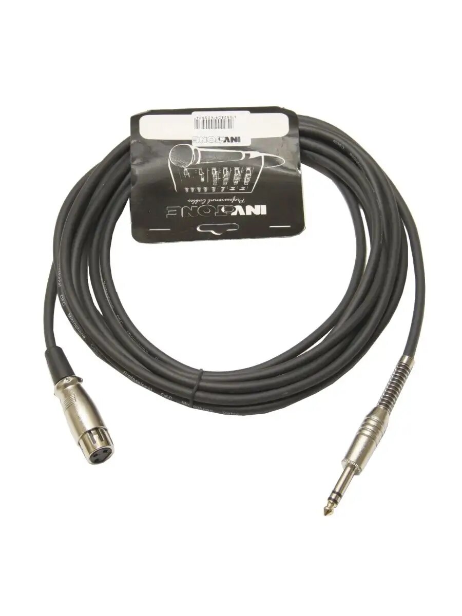 Микрофонный кабель 5 метров ACM1005FS BK