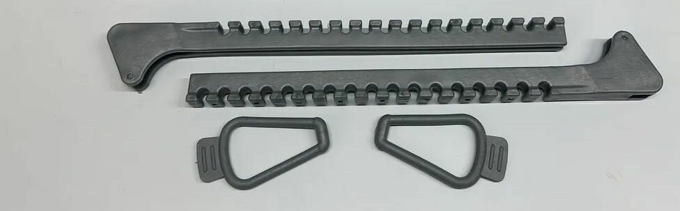 Чехол д/лезвий фиг. коньков металлик