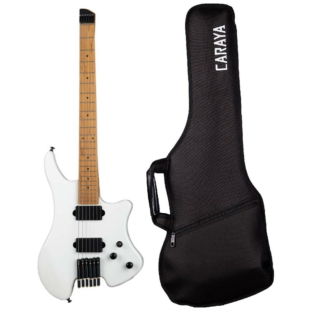 Электрогитара безголовая Caraya HL-1A-WH