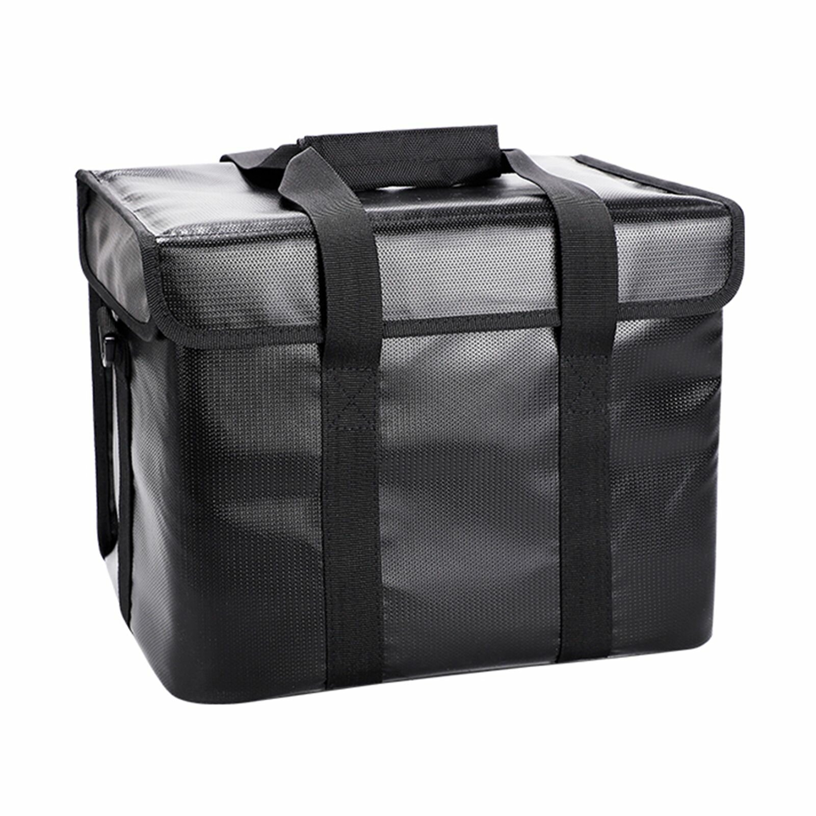 Огнестойкий взрывозащищенный чехол для хранения аккумуляторов Lipo Safe Bag 33x24x22 см, портативный водонепроницаемый защитный чехол с ручкой-молнией и ремешком для зарядки