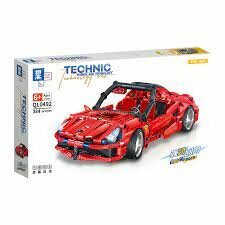 Конструктор Техник Машина Феррари FERRARI 458 Spyder QL0492 ZHE GAO TECHNIC, 384 детали