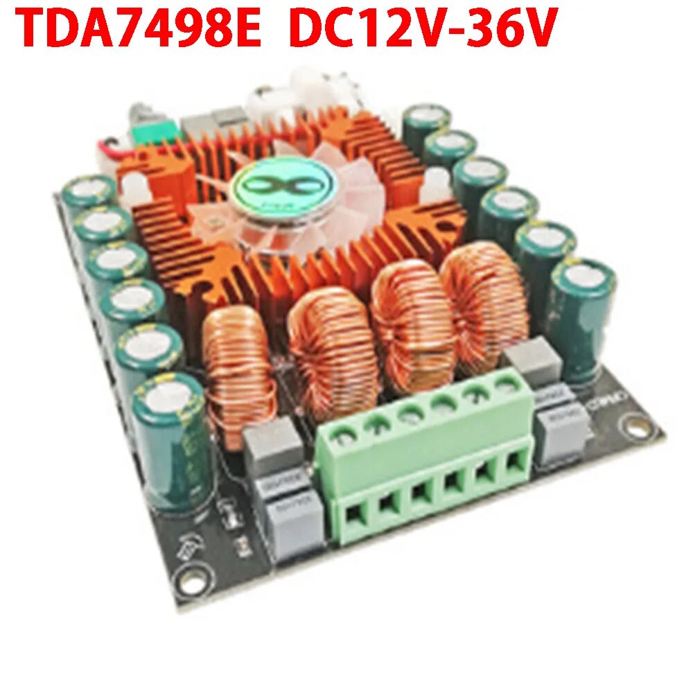 LAJQTAO TDA7498E цифровой усилитель мощности 2.0 160Вт*2