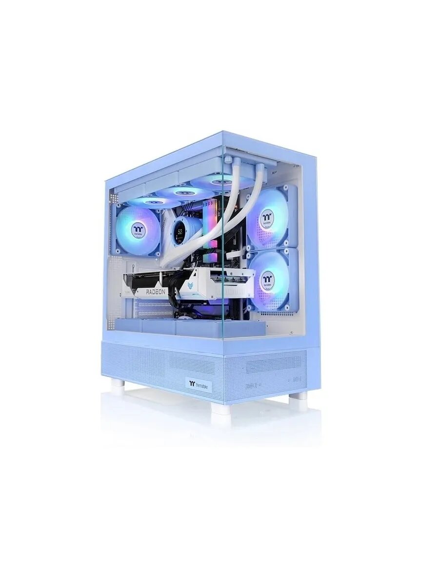 Корпус Thermaltake View 270 T.G. ARGB голубой без БП