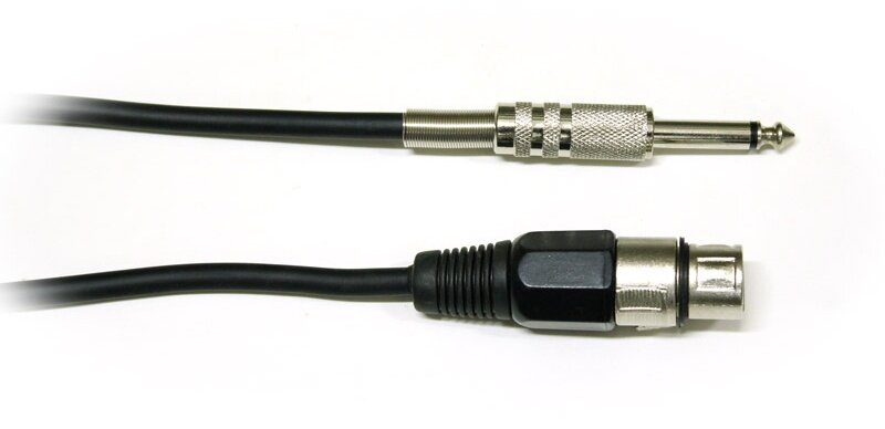 Кабель микрофонный Yerasov (20) 5м. (прямой-прямой)