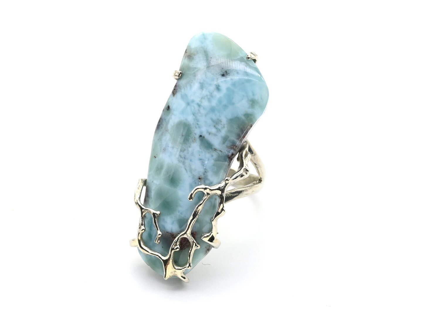 Кольцо, ларимар