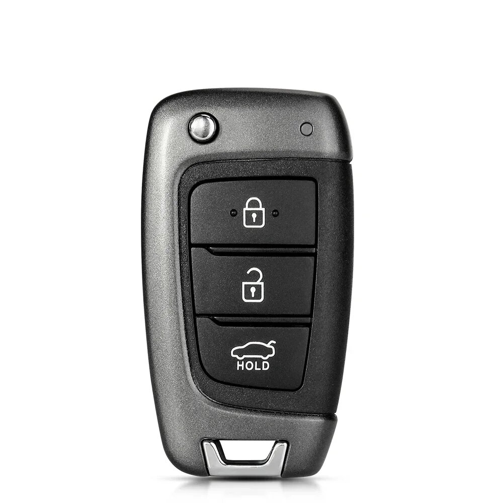 KEYYOU складной раскладной смарт-ключ для автомобиля с дистанционным управлением для HYUNDAI Tucson Elantra Accent Solaris Kona Verna 2017 + запасная деталь Sedan 3buttons