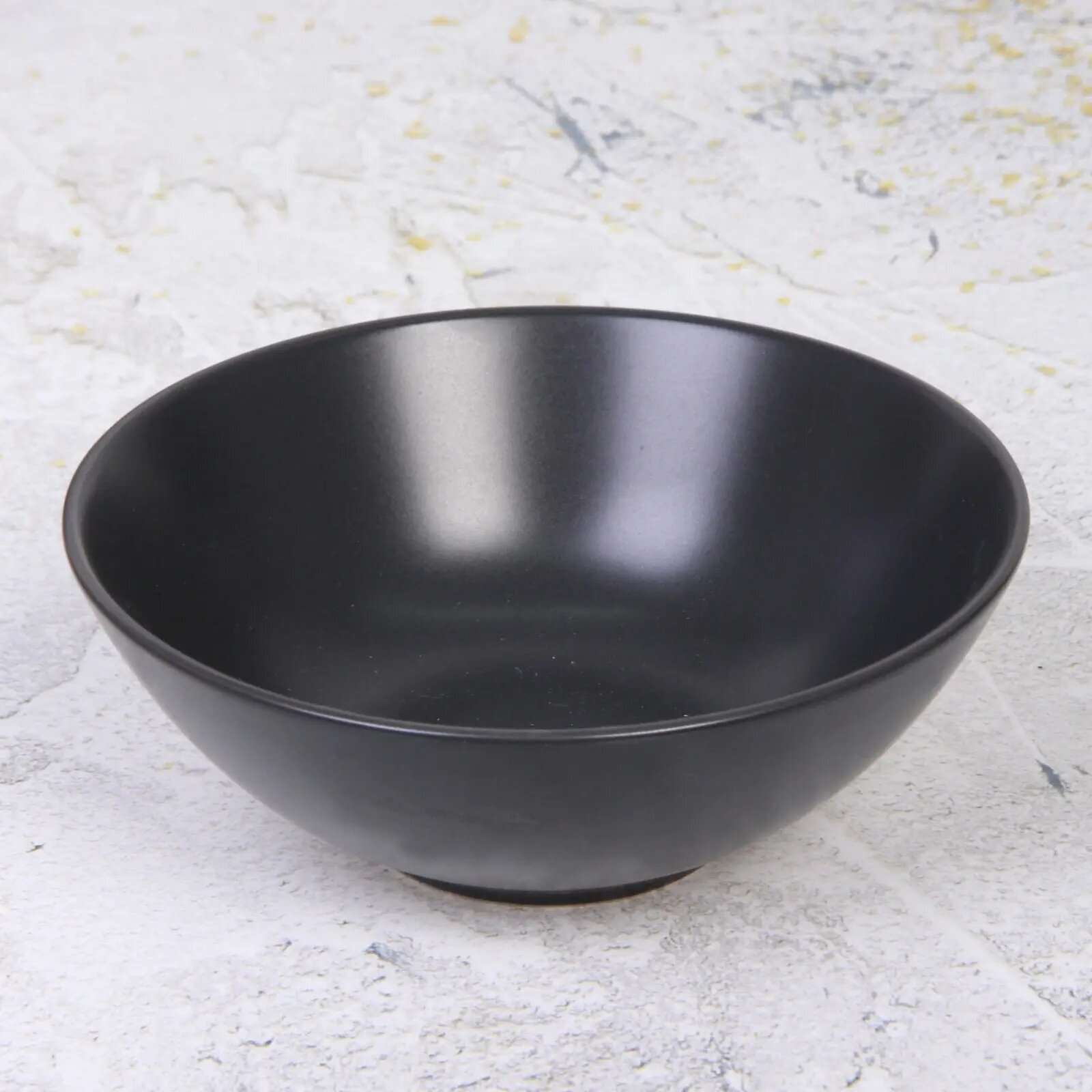 Салатник керамический 500мл «Матовая глазурь», серая, 16*6см, стильный и практичный