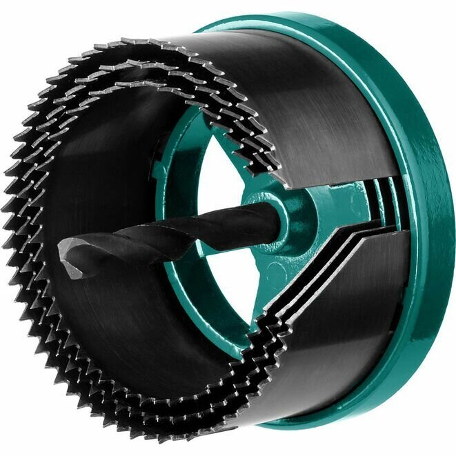 Пила наборная по дереву, сегментная, KRAFTOOL 60-74 мм, 60-67-74мм, 3шт.