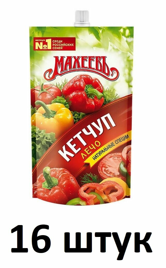 Кетчуп Махеевъ Лечо, 300 гр - 16 штук