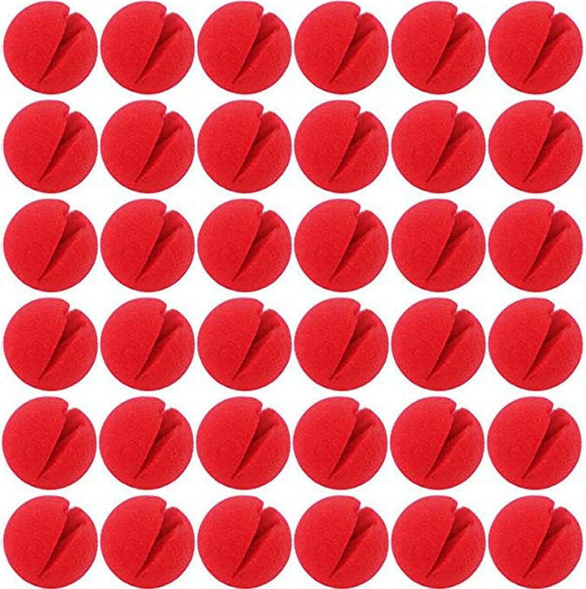 35штук Нос клоуна , аксессуар на праздник , вечеринку