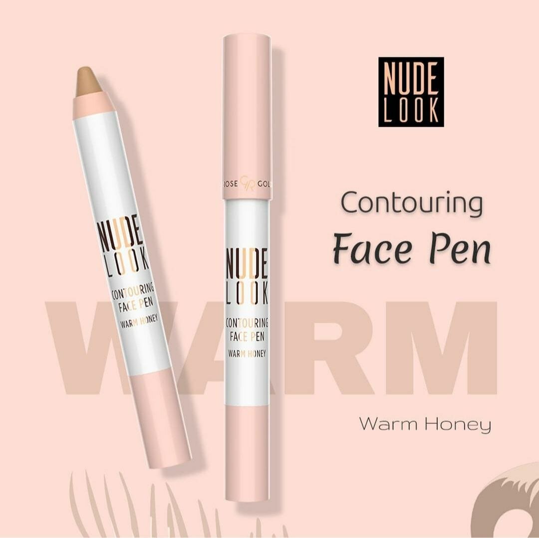 Карандаш контурный Golden Rose Nude Look Contouring Face Pen Warm Honey Контуринг для лица, выкручивающийся карандаш