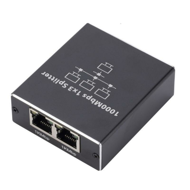 Устройство расширения Ethernet 2/3/4 порта, RJ45, гигабитное, Разделитель от 1 до 3