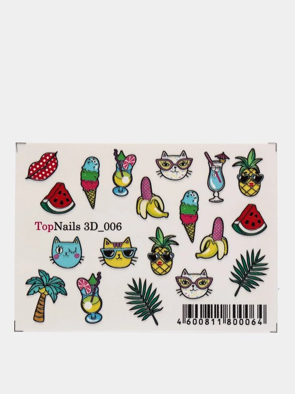 Слайдер/Top Nails/(водные наклейки) для дизайна ногтей. На любой фон