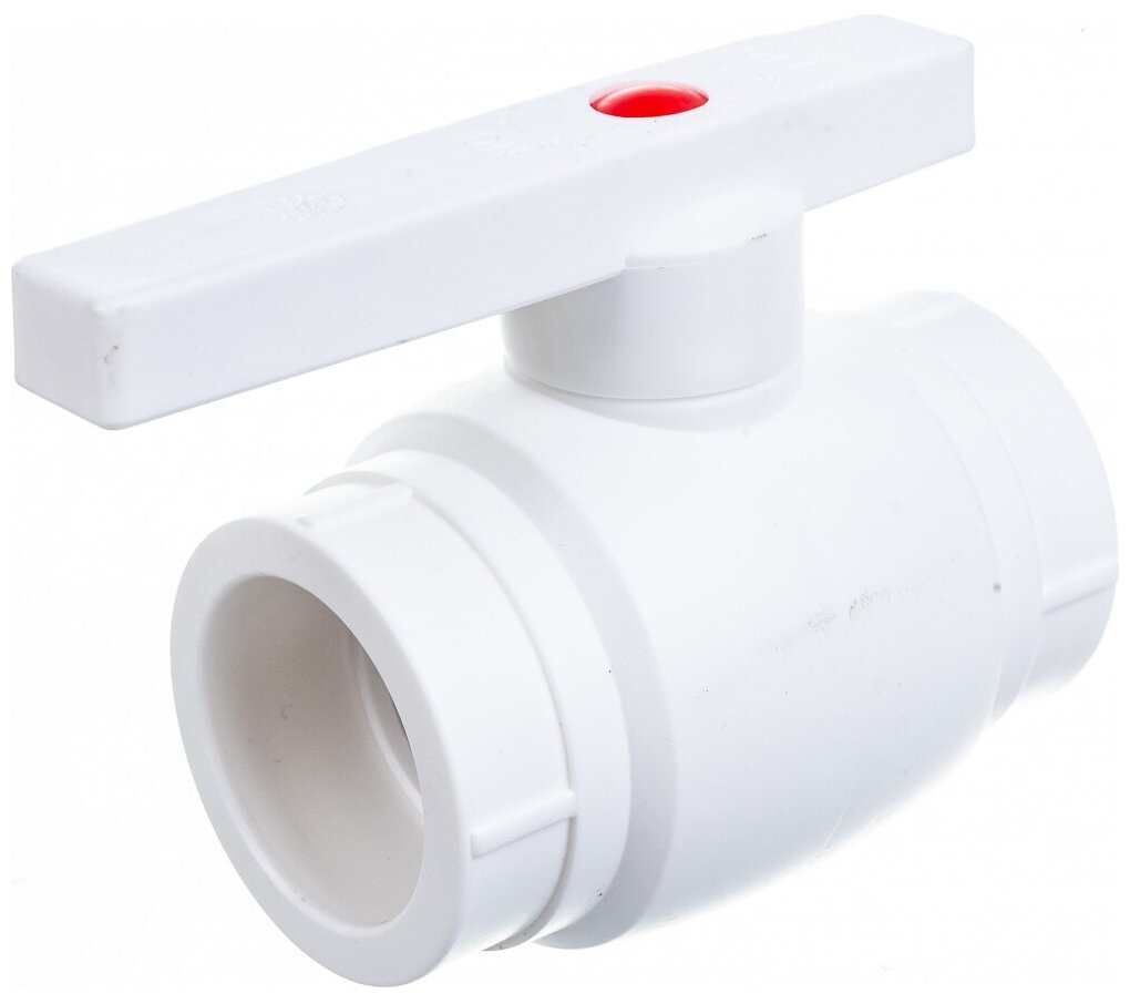 Шаровый кран VALFEX PP-R OPTIMA белый, 40 мм 10145040 007-8306