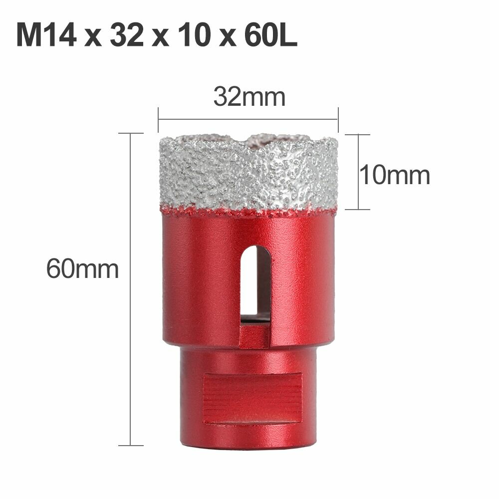 Коронка алмазная XCAN 32мм по керамике и керамограниту