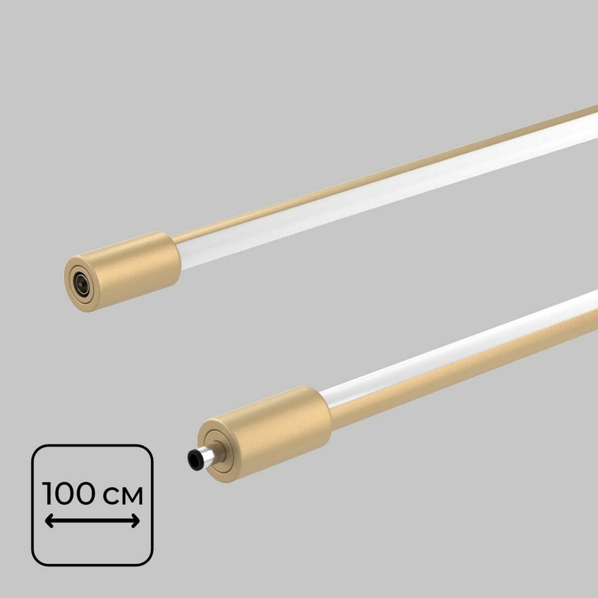 Светильник IMEX IL.0060.5000-1000-MG, LED, хай-тек, матовый золотой, 1 шт.