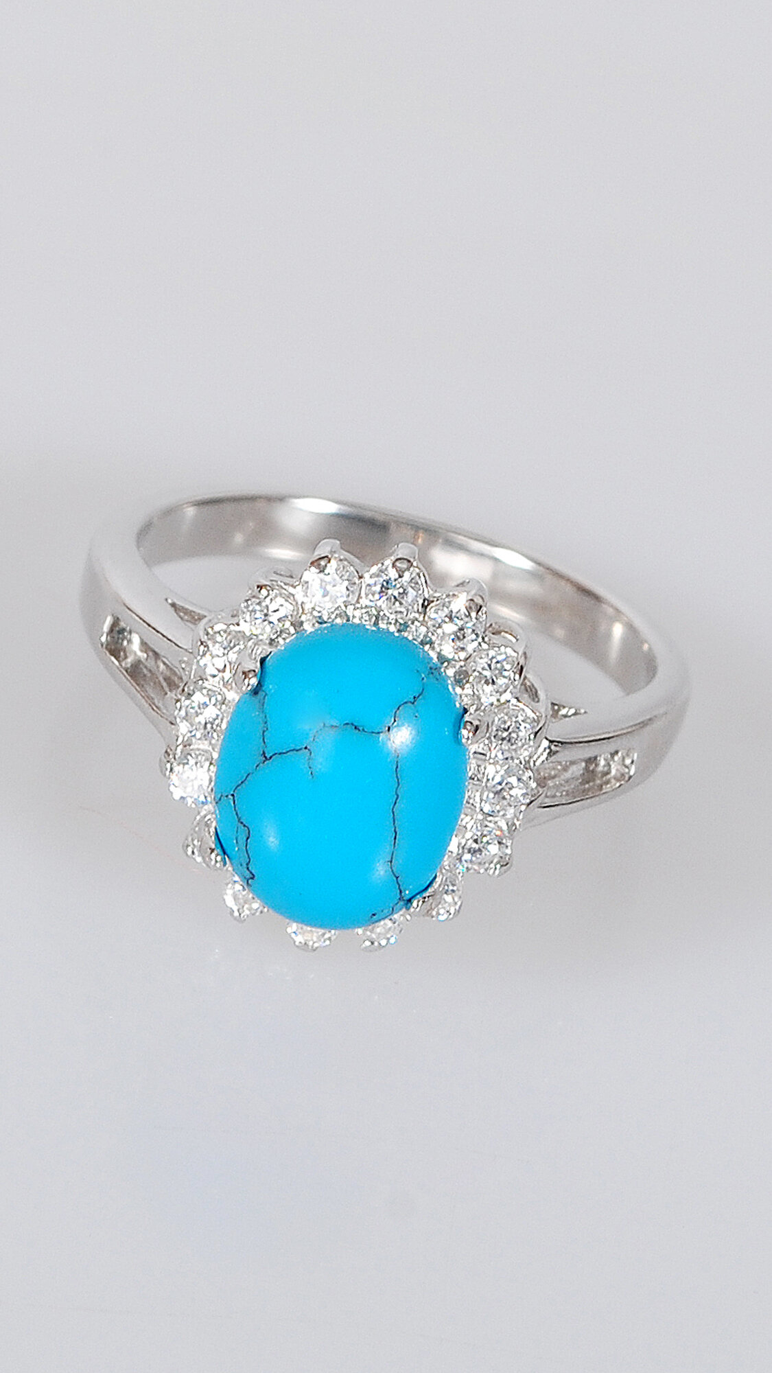 Кольцо, бирюза