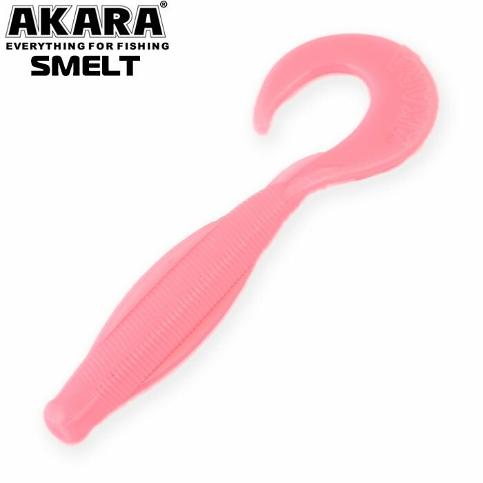 Силиконовая приманка Твистер Akara Smelt 65мм, 7 шт. №420