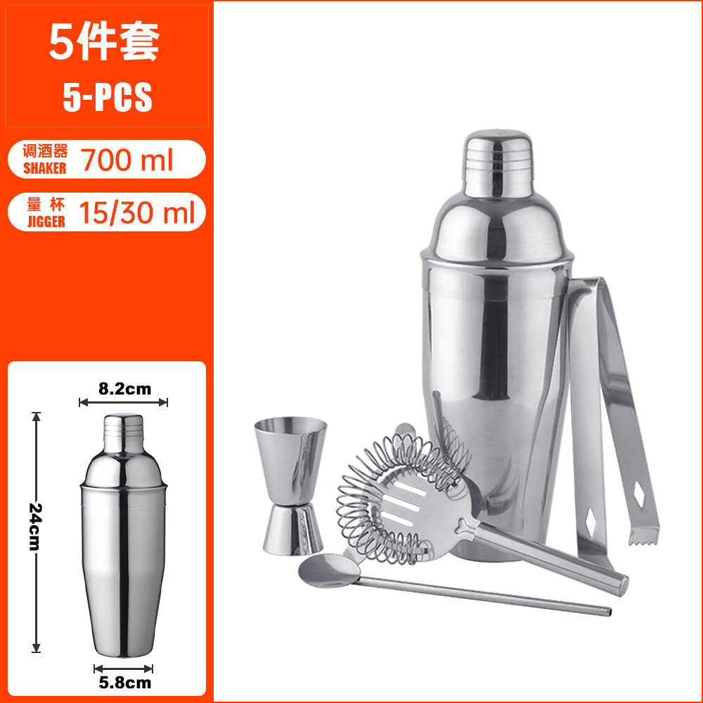 Бар из нержавеющей стали Бармен Стекло со шкалой Ручной шейкер Shock Cup костюм Ручной инструмент для чая с лимоном