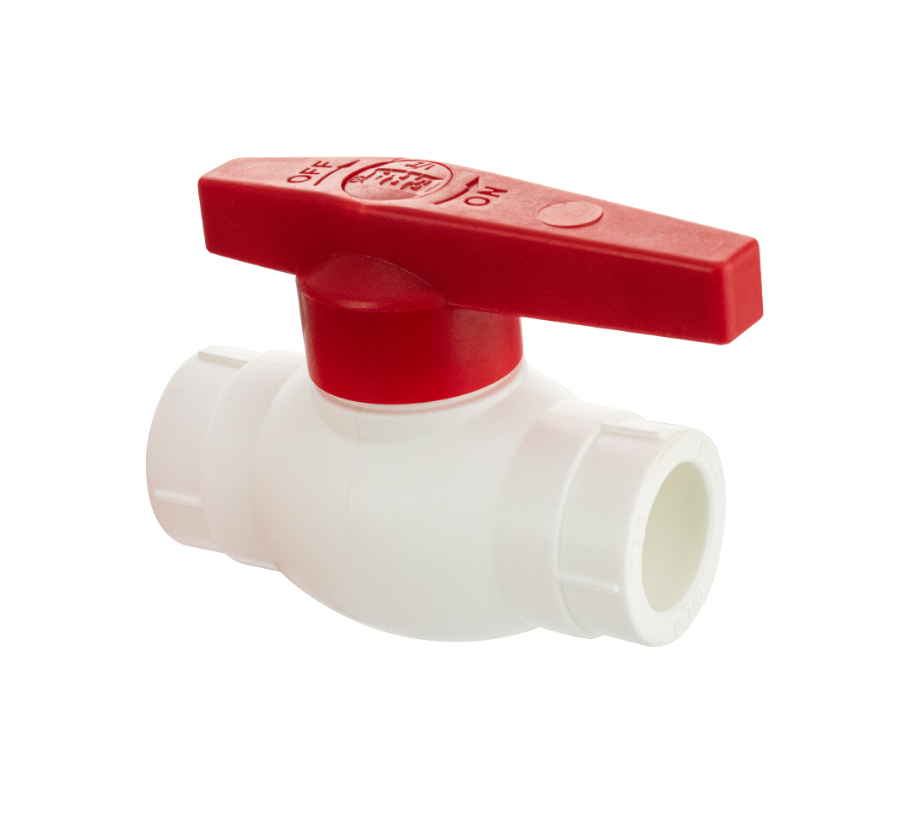 Кран шаровый 20 мм полипропиленовый 5 шт