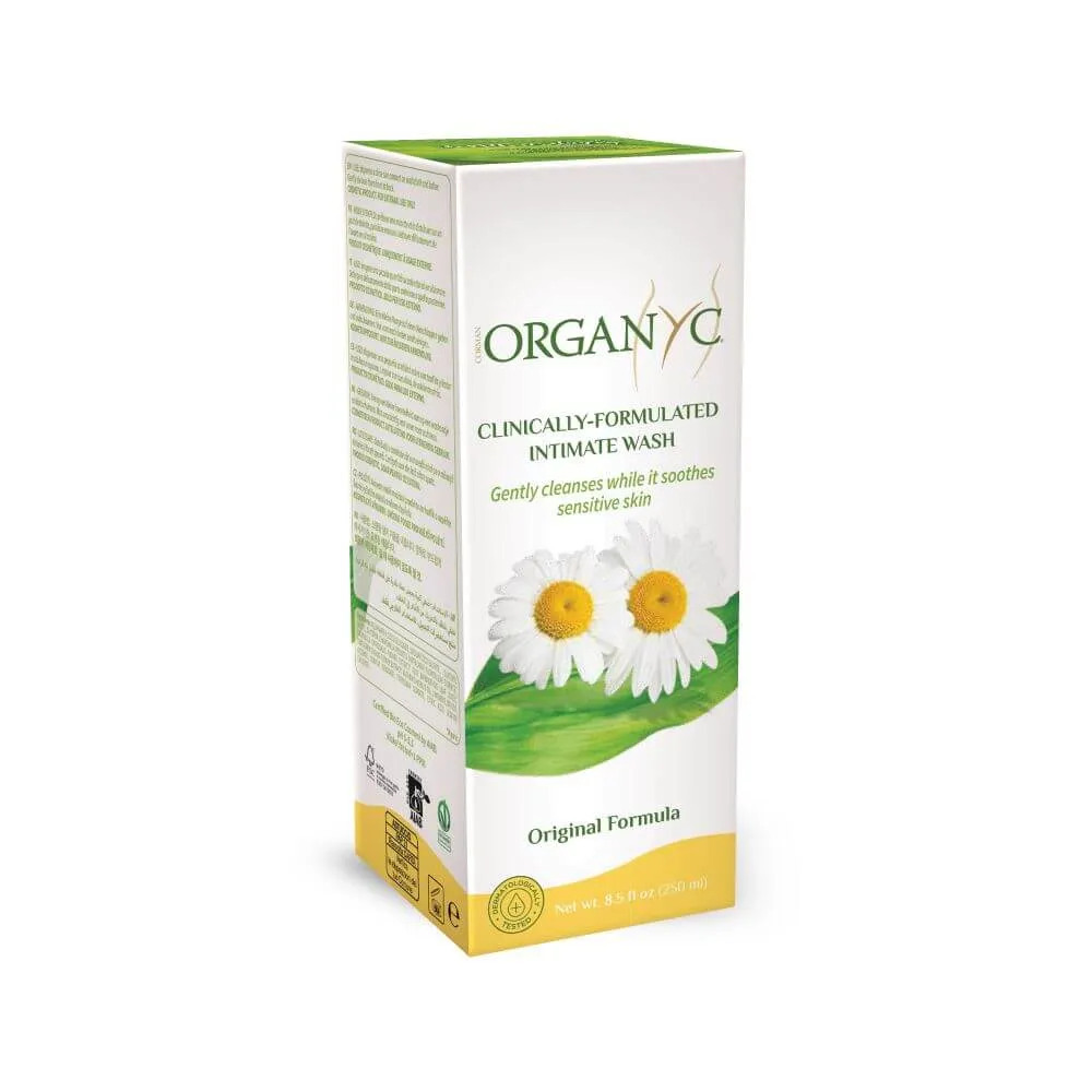 Гель для интимной гигиены, натуральный, Organyc, 250 мл