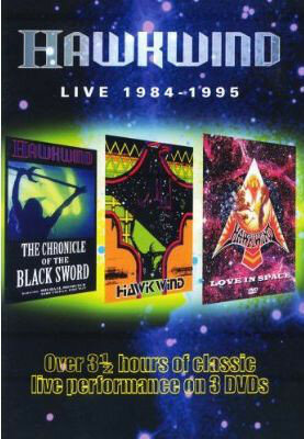 Музыкальное видео Hawkwind — Live 1984 - 1995 (3DVD)