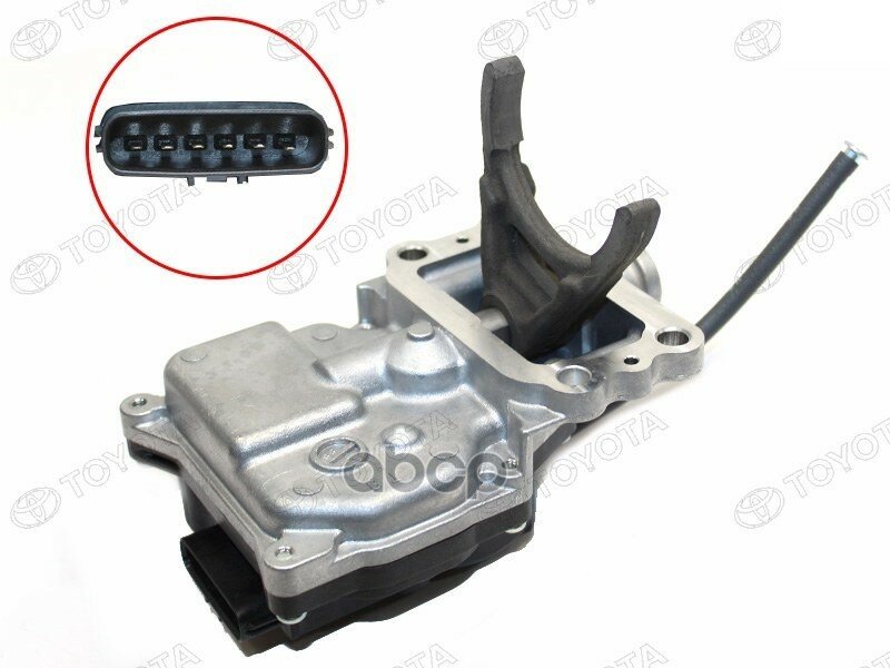 Муфта включения полного привода! (пневматический актуатор) Toyota Hilux Surf 02> TOYOTA арт. 4140035034