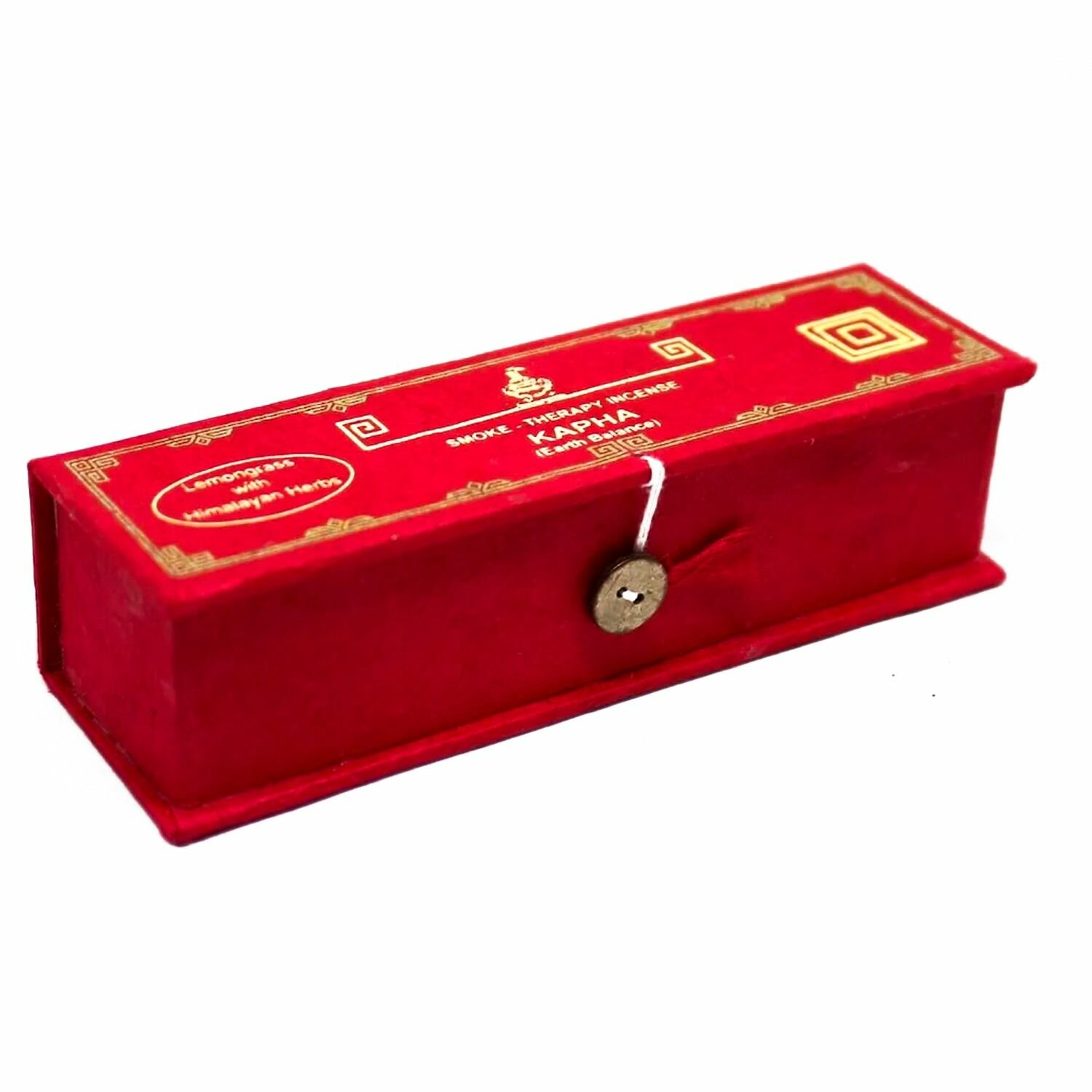 Благовоние Smoke-Therapy Incense Kapha - Earth Balance (Lemongrass and Himalayan Herbs / лемонграсс и гималайские травы), 30 палочек по 10 см